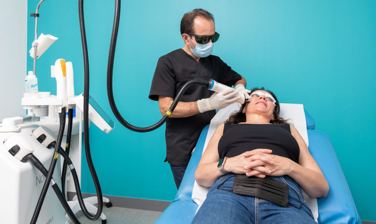 Resurfaçage de la peau au laser Frax à Niort